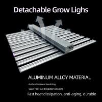 China Dimmable Detachable Aluminum LED Grow Light 1200W For Healthy Plant Growth for sale