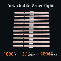 China 3 Channel Hydroponic Lamp Plant Grow Light 1000W LED Grow Lights For Greenhouse for sale