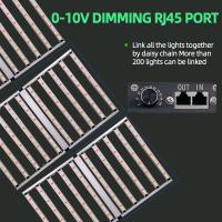 China Hydroponic LED Grow Lights Dimmable Foldable LED Grow Light 1000W Full Spectrum For Healthy Plant Growth for sale
