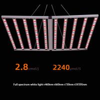 China 1100W UV IR LED Grow Light Full Spectrum With Foldable Bracket UL CE Approved UV Grow Light For Indoor Plants for sale