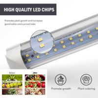 China 18w T8 LED Grow Lights Full Spectrum with 30 Year Lifetime and 70LM/W Lumen Output for sale