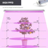 China 18w T8 LED Grow Lights Full Spectrum with 30 Year Lifetime and 70LM/W Lumen Output for sale