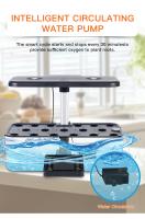 China Timer Function Enabled Intelligent Hydroponic Planter in White Powered by Electricity for sale