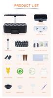 China Timer Function Enabled Intelligent Hydroponic Planter in White Powered by Electricity for sale