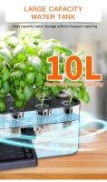 China Medium Plastic Intelligent Hydroponic Planter , Touch Screen Indoor Hydroponic Planter for sale