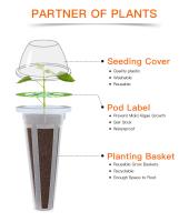 China Medium Plastic Intelligent Hydroponic Planter , Touch Screen Indoor Hydroponic Planter for sale