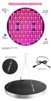 China Commercial Farming UFO Full Spectrum LED Grow Light 50W with 250pcs Epistar Led Chips Voltage DC12V for sale
