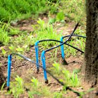China Agriculture Garden Drip Irrigation System With 3/5mm Diameter And Surface Drip Irrigation for sale