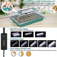 China 40 Cell Seedling Starter Trays For Seed Germination , Garden Supplies Plant Growing Nursery Kits for sale