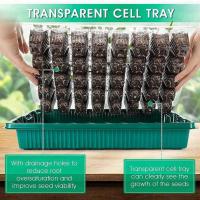 China 40 Cell Seedling Starter Trays For Seed Germination , Garden Supplies Plant Growing Nursery Kits for sale