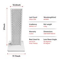 China FDA Cleared Infrared Light Therapy Device with Wavelength 660nm And 850nm L836*W215*H60MM for sale