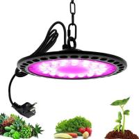 China Eff 2.6μmol/J Full Spectrum LED Grow Light UFO Grow Light Aluminum Material AC100-240V Voltage for sale