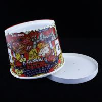 China 64oz Disposable Paper Buckets Fried Chicken Takeout Printed Food Packaging for sale
