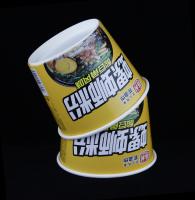 China Disposable Instant Noodle Paper Cup Takeaway Soup Porridge Container for sale