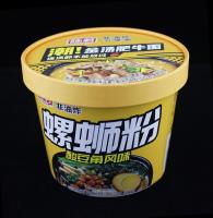 China Disposable Instant Noodle Paper Cup Takeaway Soup Porridge Container for sale