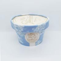 China 8.5oz 260ml Ice Cream Paper Cup With Lid Eco Friendly Take Away Containers for sale