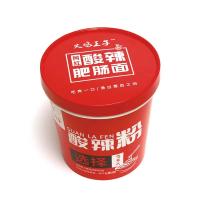 China 780ml Noodle Paper Bowl , Disposable Fast Food Packaging Paper Cup With Lid for sale