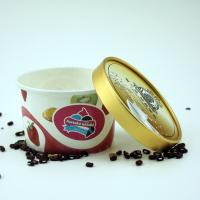 China Leakproof Biodegradable Ice Cream Containers With Lids Eco Friendly 5oz 150ml for sale