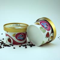 China Leakproof Biodegradable Ice Cream Containers With Lids Eco Friendly 5oz 150ml for sale