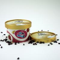 China Leakproof Biodegradable Ice Cream Containers With Lids Eco Friendly 5oz 150ml for sale