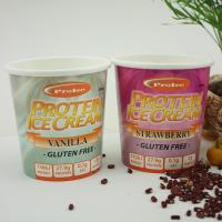 China Eco Friendly Ice Cream Paper Cup With Lid 16oz 475ml Frozen Yogurt Container for sale