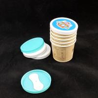 China PE Coated Ice Cream Paper Cup With Lid Plastic Spoon Double Wall Packaging for sale