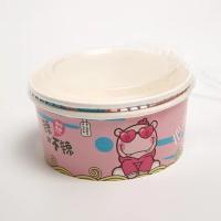 China Heatable 32oz Take Away Bowls With Lids , Waterproof Kraft Salad Bowl 1000ml for sale
