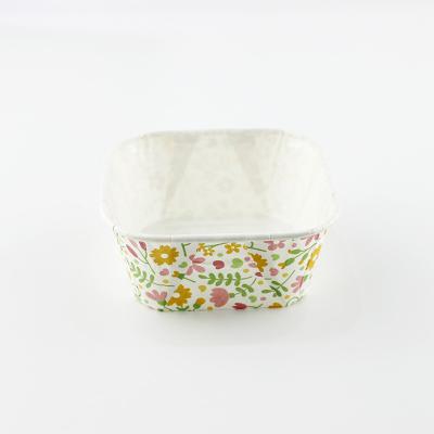China 3oz 100ml Cake Paper Cup , Heat Resistant Cupcake Holder Paper Baking Cups for sale