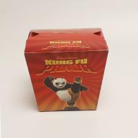 China Square Kebab Disposable Food Packaging Box Takeaway Paper Noodle Container for sale