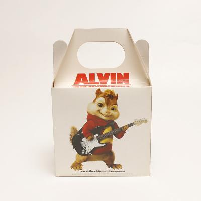 China Take Away Fast Food Packaging Boxes , Waterproof Cardboard Chicken Burger Box for sale