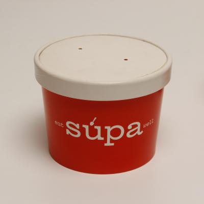 China Factory supply flexo printing take away ice cream paper cup for sale