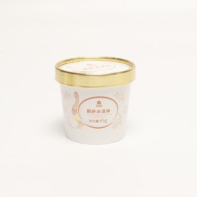 China 12oz Custom Paper Ice Cream Cups for sale