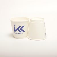 China Customized Printing Drinking Paper Cup With PP Lid 8 Oz 250ml Disposable Hollow for sale
