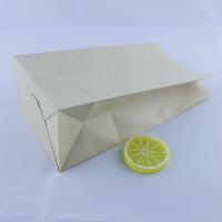 China Biodegradable Recycled Kraft Paper Bags Flat Bottom With Twisted Handles for sale