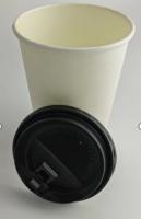 China Beverage Ripple Paper Cup With Lid Single Wall 8oz Recyclable Compostable for sale