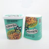 China Recycled Instant Noodle Bowl , Printable Food Grade Compostable Paper Cups for sale