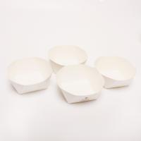 China Square Polygonal Bakery Packaging Box Disposable Printed Paperboard Cake Cup for sale