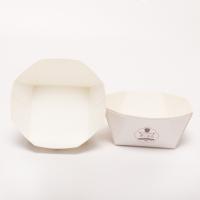 China Square Polygonal Bakery Packaging Box Disposable Printed Paperboard Cake Cup for sale