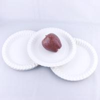 China Grease Resistant Biodegradable Paper Plates 1.2mm Eco Friendly Serving Dishes for sale