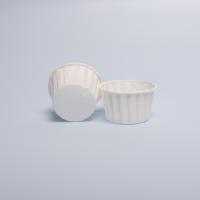 China Grease Resistant Bakery Packaging Box Recyclable Cupcakes Muffin Paper Cups for sale