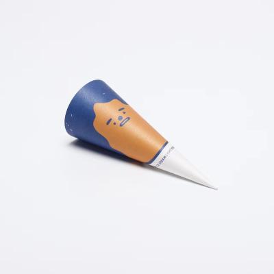China Ice cream cone thickener ice cream cone environmental protection paper sleeve cone for sale