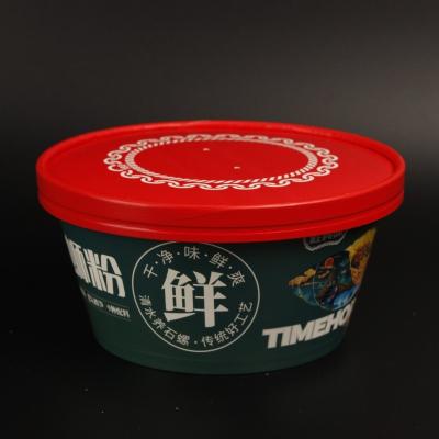 China Wholesale Customized Multi Capacity Kraft Paper Square Salad Noodle Soup Cup Bowl for sale