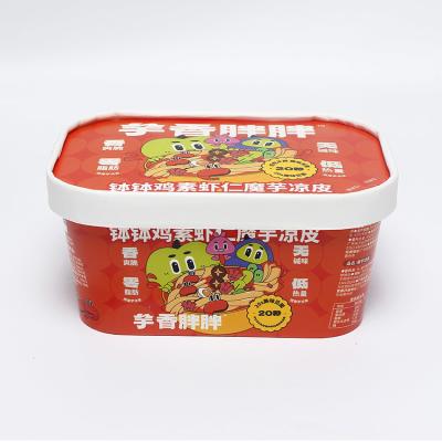 China Square Paper cup suitable for Medium-sized drinks at events 20-30oz capacity for sale