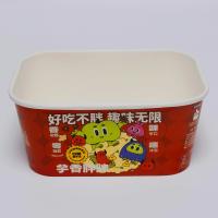 China Square Paper cup suitable for Medium-sized drinks at events 20-30oz capacity for sale