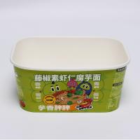 China Square Paper cup suitable for Medium-sized drinks at events 20-30oz capacity for sale