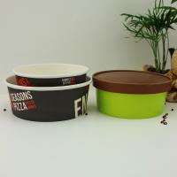 China Paper Salad Bowls With Lids - Multi-Purpose, Stylish and Stackable for sale
