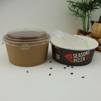 China Paper Salad Bowls With Lids - Multi-Purpose, Stylish and Stackable for sale