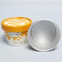 China 85ml Ice cream paper cup disposable ice cream paper bowls yoghurt paper cup and ice cream paper bowls packaging box for sale