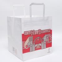 China Can Be Customized Logo White High Quality Packaging Kraft Paper Bag for sale