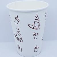 China Custom Takeaway Eco Friendly Paper Coffee Cups With Lids For Hot Drinks 12oz for sale
